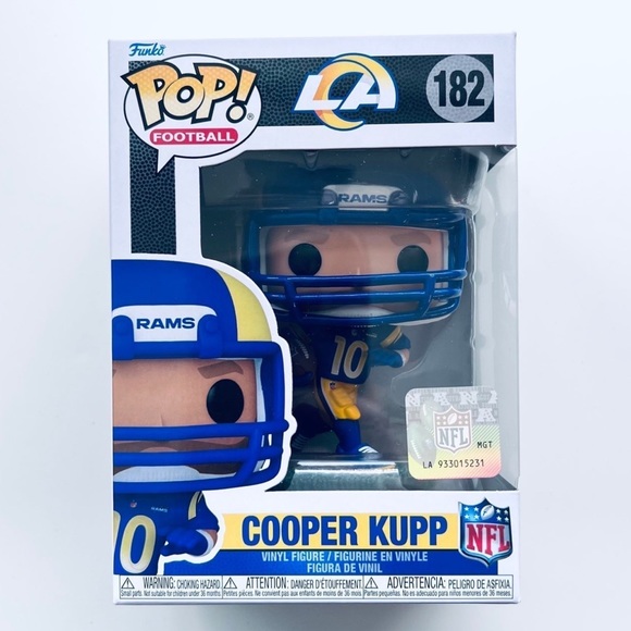 Funko | Accents | Funko Pop Nfl Cooper Kupp New Los Angeles Rams | Poshmark